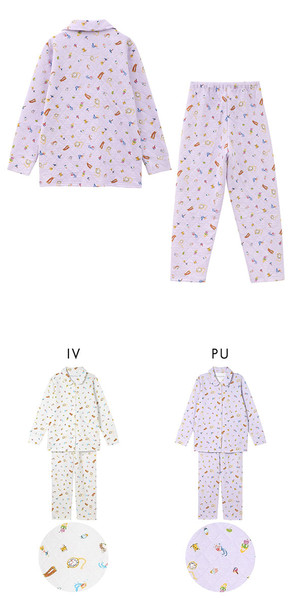 ワコール ツモリチサト スリープ 不思議の国 長袖 シャツパジャマ 上下