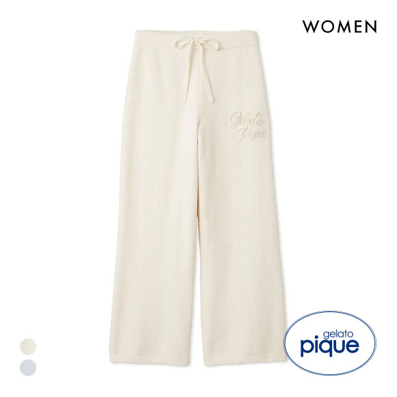 ジェラートピケ レディース ベビモコロングパンツ ジェラピケ パジャマ